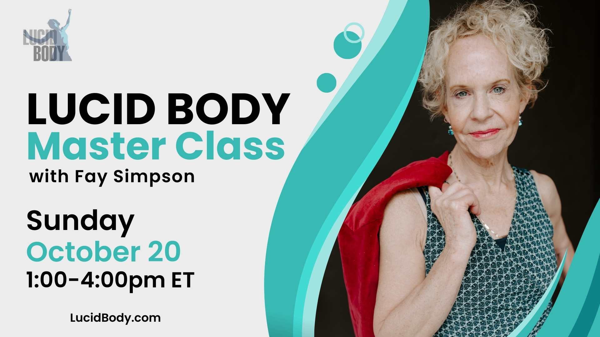 LUCID BODY Master Class w/ Fay Simspon - Lucid Body | Acting classes ...