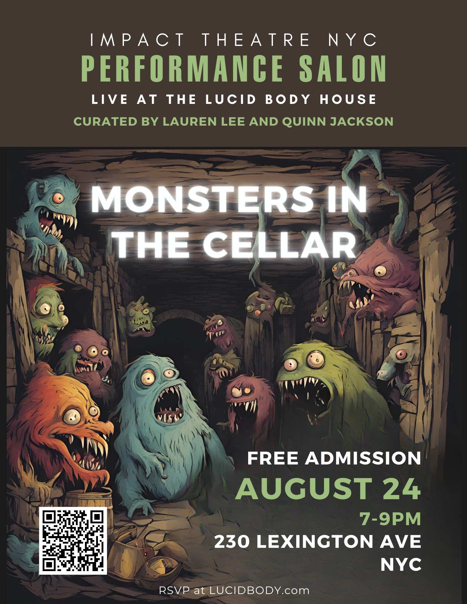 Performance Salon: NYU Alum Night - Lucid Body | Acting classes and ...